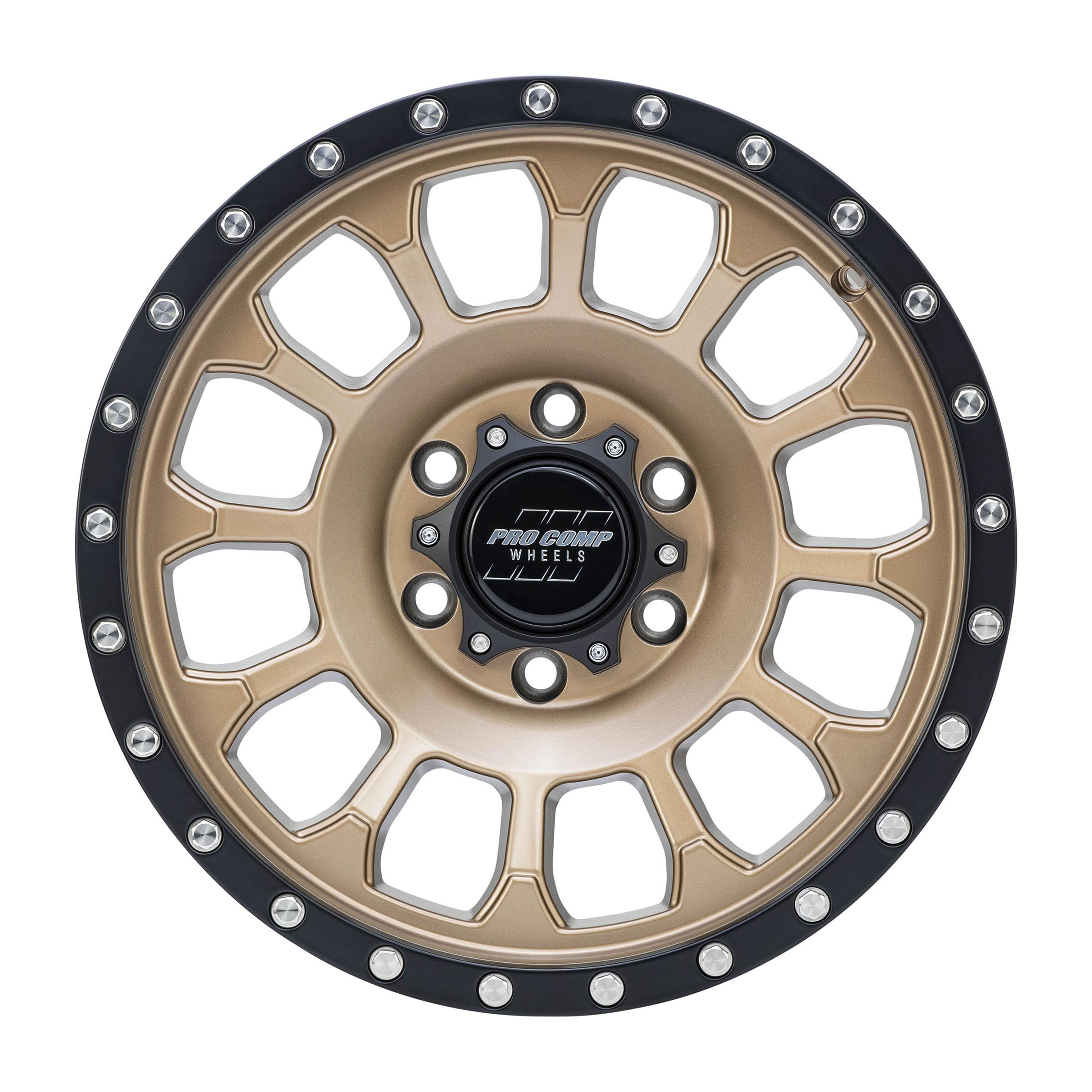 34 Series Rockwell Wheel, 17x8.5 with 6 on 135 BoltPattern-Matte Bronze ...